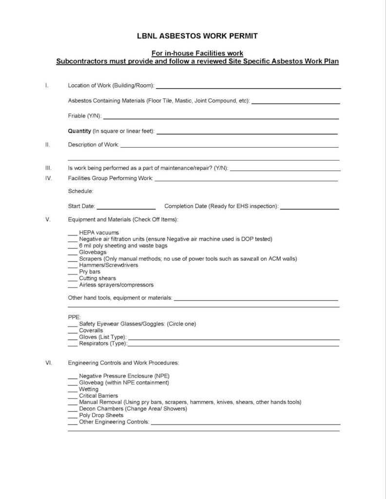 Chapter 36 – Asbestos Hazards and Controls