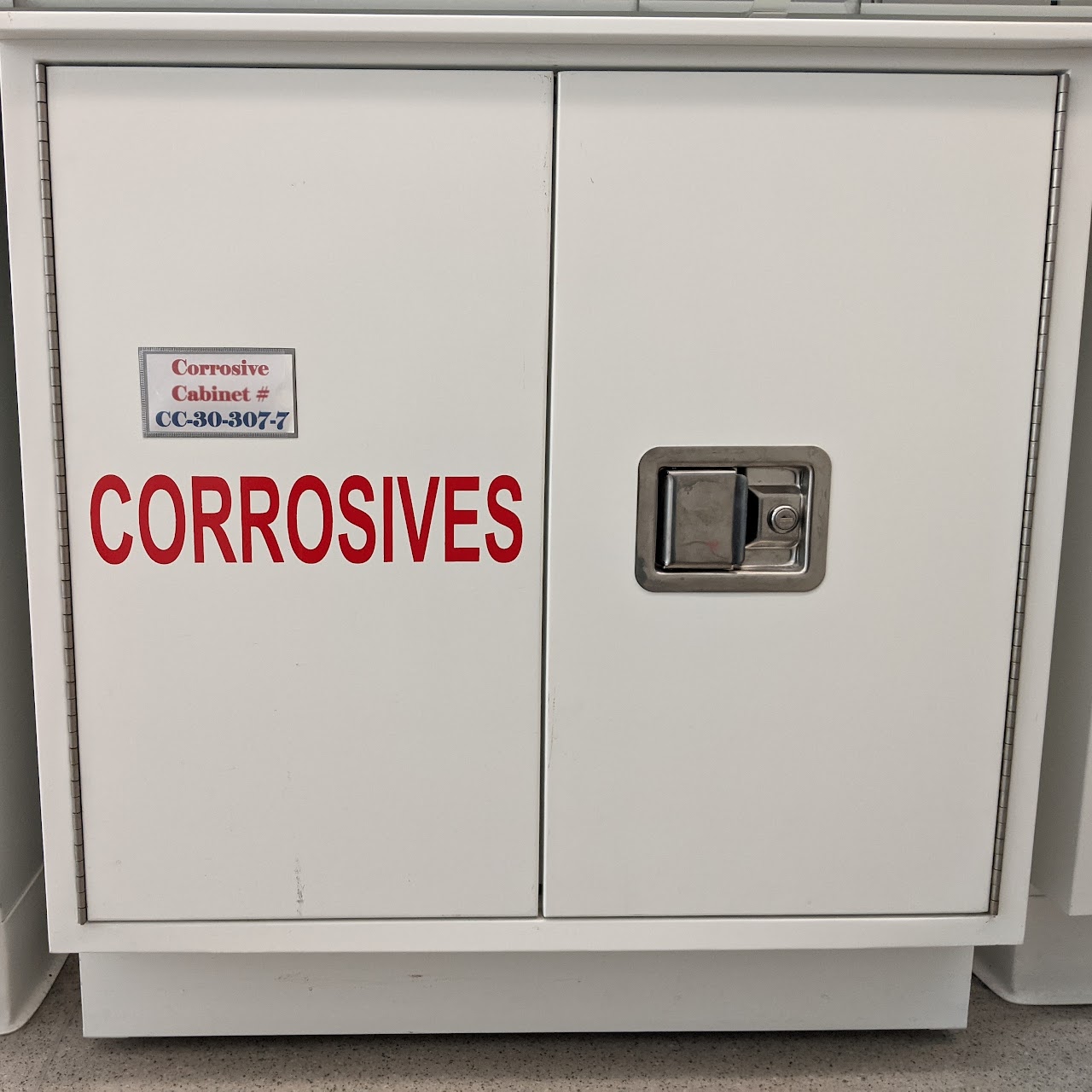 Chemical Storage